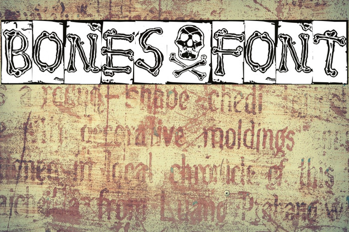 Bones Font - FFonts.net