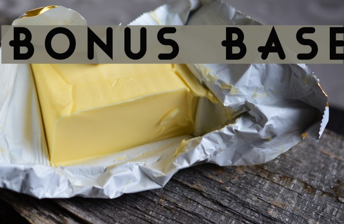 Bonus Base Font - FFonts.net