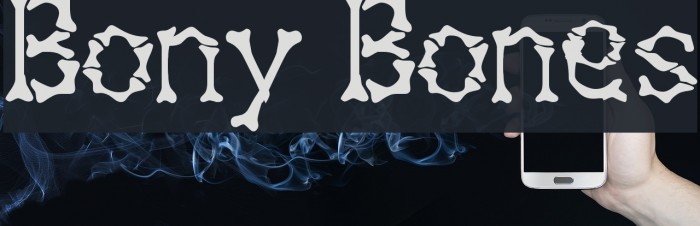 Bony Bones Font - FFonts.net