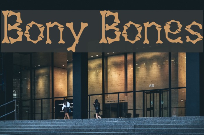 Bony Bones Font - FFonts.net