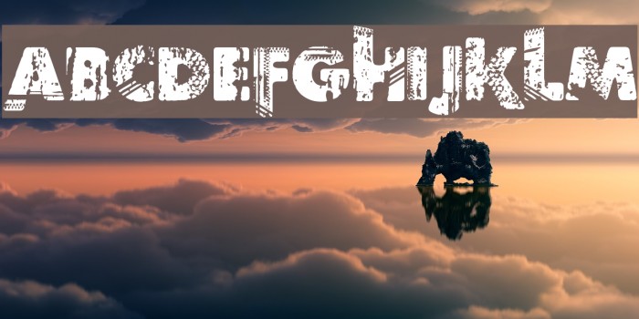Border Line Font FFonts Border Line Font FFonts