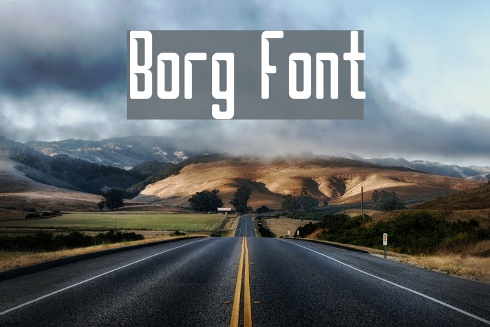Borg Font - FFonts.net