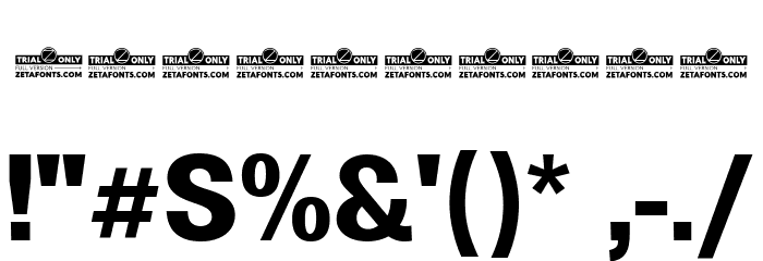 Boring Sans B Trial Bold Font - FFonts.net