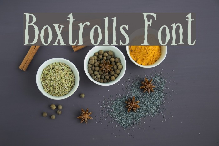 Boxtrolls Font Font - FFonts.net