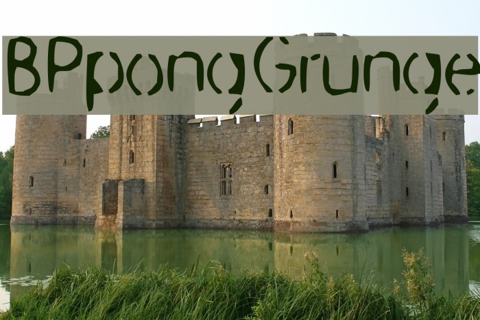 BPpongGrunge Font - FFonts.net
