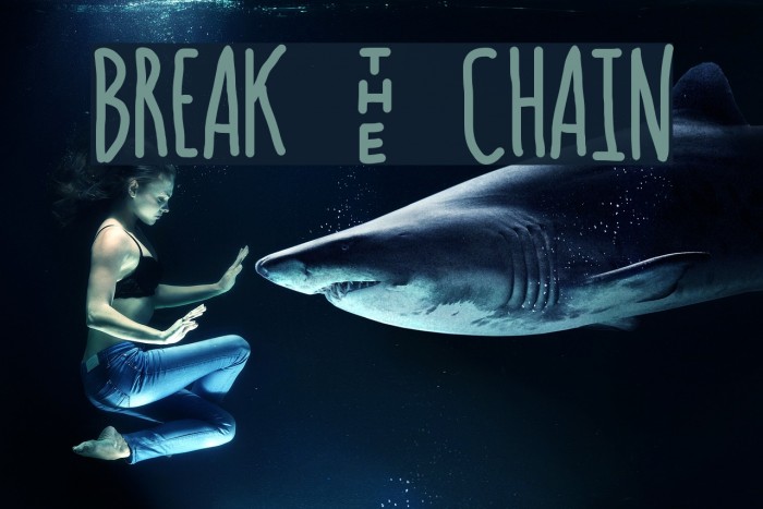 BREAK - CHAIN Font - FFonts.net