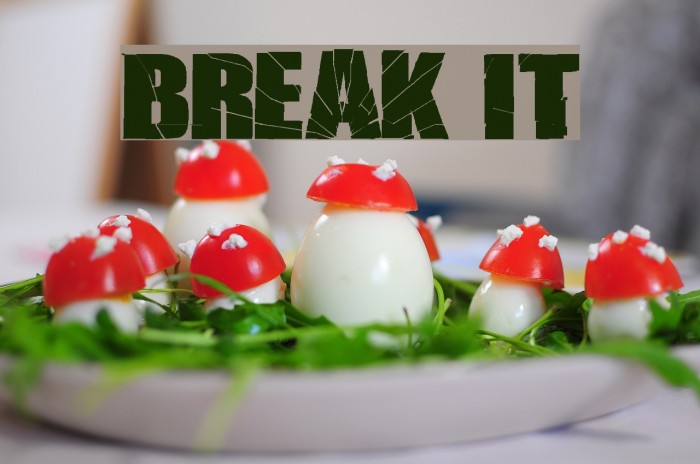 BREAK IT Font - FFonts.net