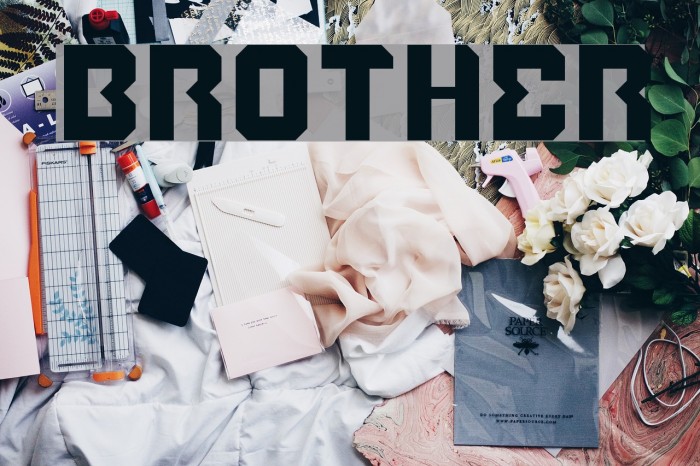 BROTHER Font - FFonts.net