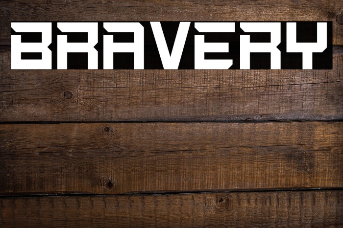 Bravery Font - FFonts.net