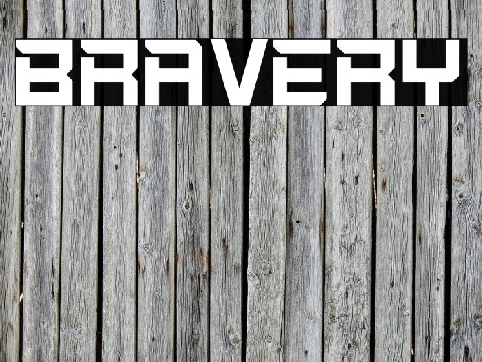 Bravery Font - FFonts.net