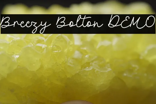 Breezy Bolton DEMO Font - Free Download (TTF/OTF) | FFonts.n
