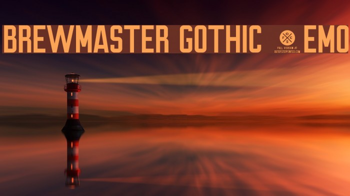 Brewmaster Gothic Demo Font - FFonts.net