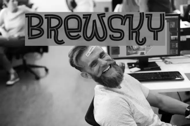 Brewsky Fuente - FFonts.net