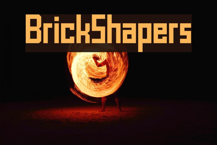 BrickShapers Font - FFonts.net