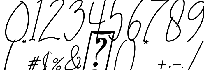 Brilliant Signature 1 Slant Font - FFonts.net