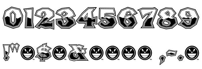 Broken Poster Tour Busted Font - FFonts.net