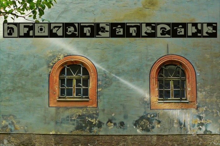 BrokenSansCaps Font - FFonts.net