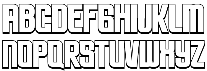 Brovic Regular Extrude Font | Free Download (TTF/OTF) | FFon