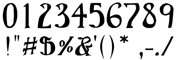 Bruce Standard Text Font - FFonts.net