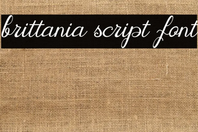 brittania script font Font | Free Download (TTF/OTF) | FFonts.net