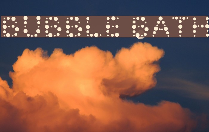 Bubble Bath Font - FFonts.net