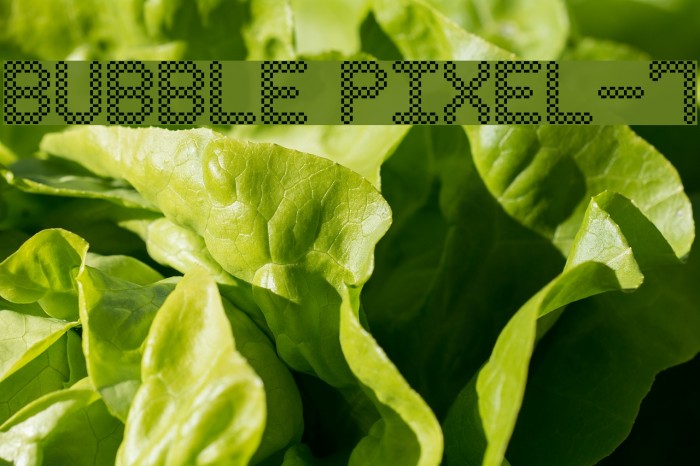 Bubble Pixel-7 Font - FFonts.net