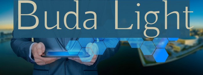 Buda Light Font - FFonts.net