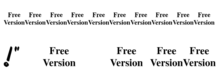 Button Shield Personal Use Only Font - FFonts.net