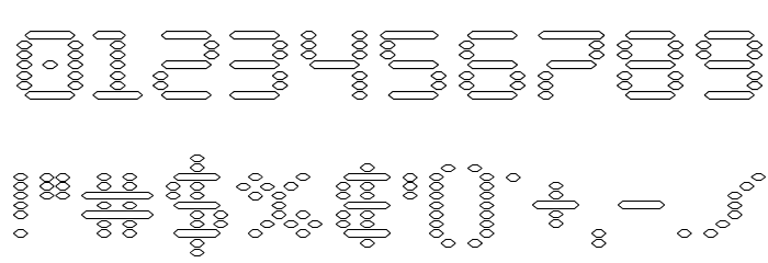 Byte Police Outline Font - FFonts.net