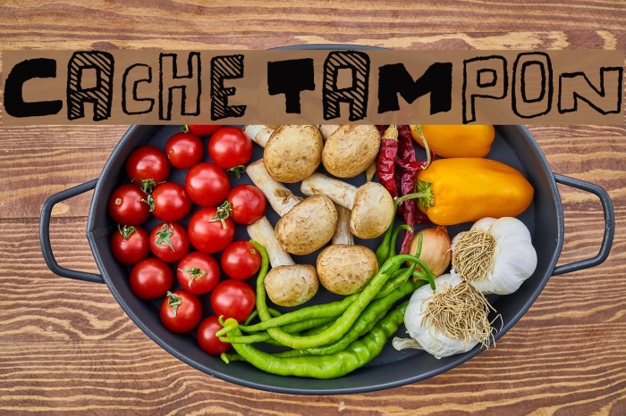 Cache Tampon Font - FFonts.net