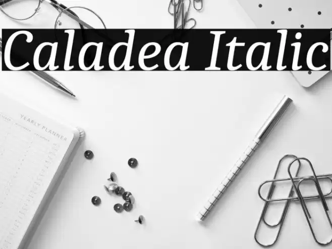Caladea Italic Font - Free Download (TTF/OTF) | FFonts.net