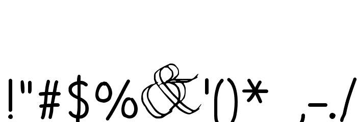 Calligraphy Double Pencil Font