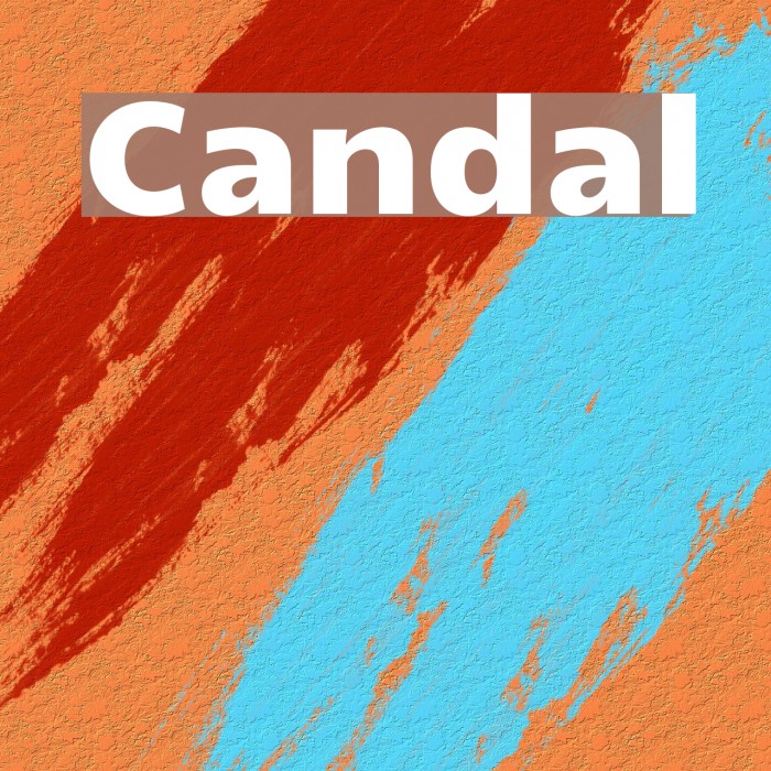 Candal Font - FFonts.net