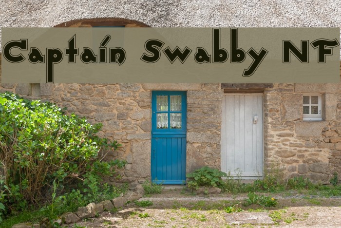 Captain Swabby NF Font - FFonts.net