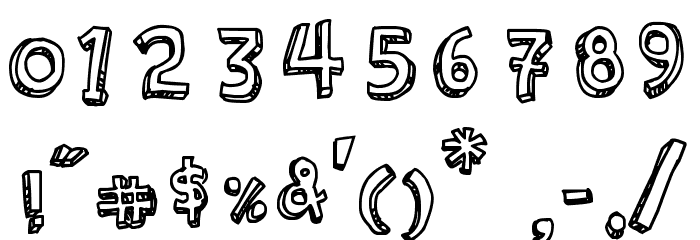 Cartoon Relief Font - FFonts.net