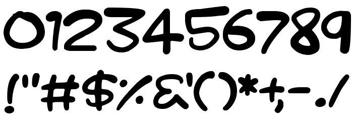 Cartoons 123 Font - FFonts.net