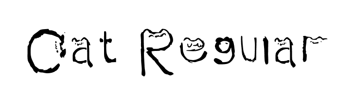 Cat Regular Font - Ffonts.net