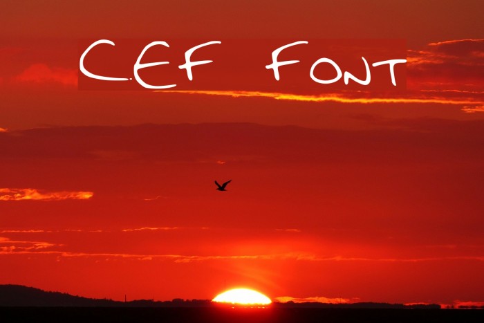 CEF Font - FFonts.net