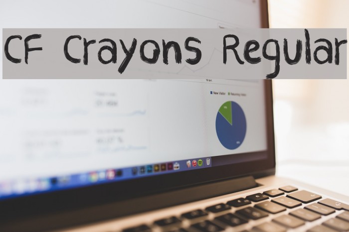 CF Crayons Regular Font - FFonts.net