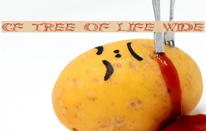 CF Tree of Life Wide Font - FFonts.net