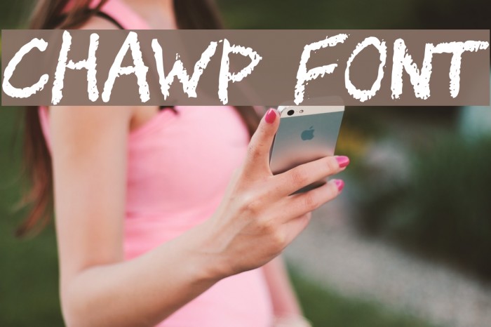 CHAWP Font - FFonts.net
