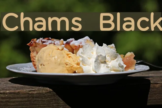 Chams Black Font | Free Download (TTF/OTF) | FFonts.net