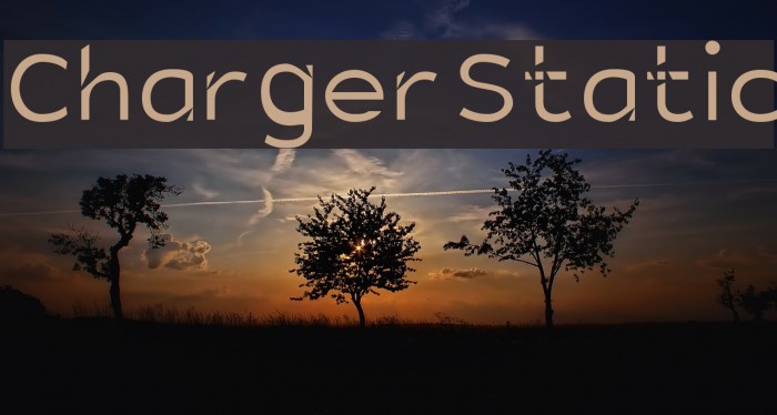 Charger Static Font - FFonts.net