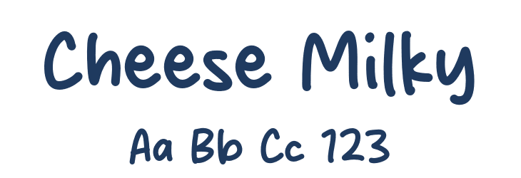 Cheese Milky Font | Free Download (TTF/OTF) | FFonts.net