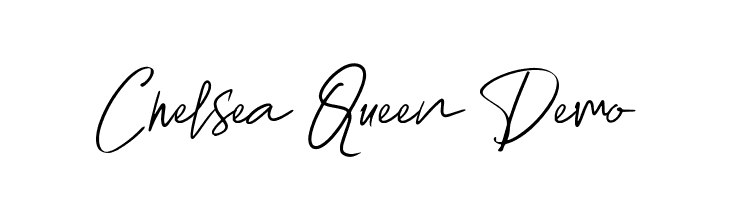 Chelsea Queen Demo Font