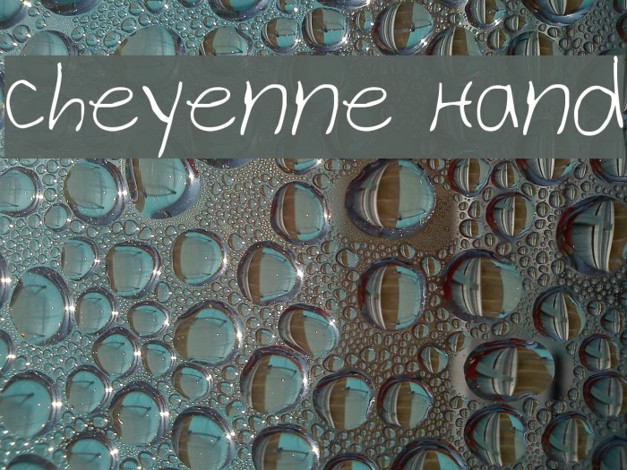 Cheyenne Hand Font - FFonts.net
