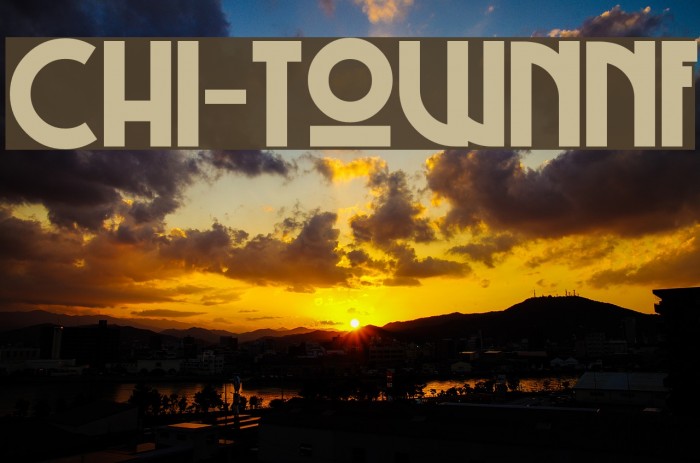 Chi-TownNF Font - FFonts.net