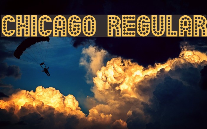 Chicago Regular Font - FFonts.net