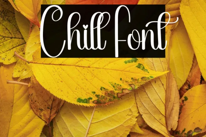 Chill Font | Free Download (TTF/OTF) | FFonts.net