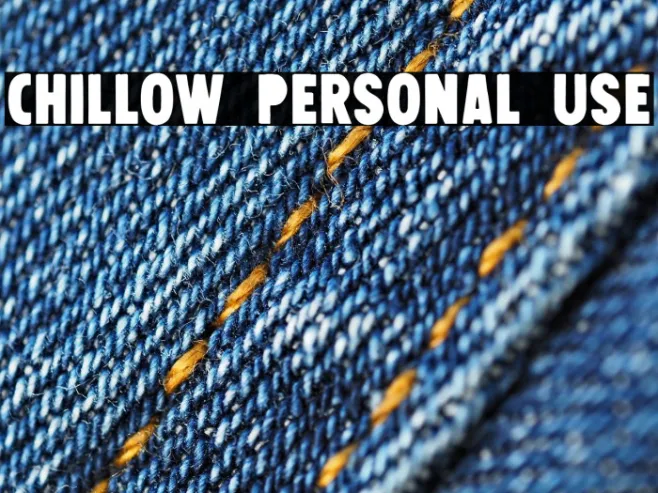 Chillow Personal Use Font | Free Download (TTF/OTF) | FFonts